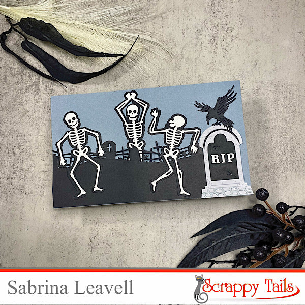 Dancing Skeletons Metal Craft Die – Scrappy Tails Crafts