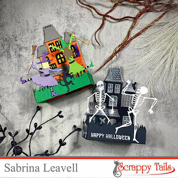 A7 Haunted House Pop Up Card Metal Craft Die – Scrappy Tails Crafts