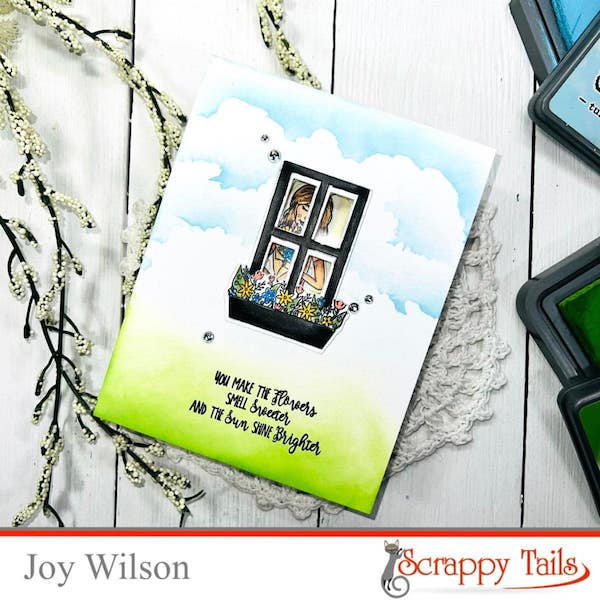 Peek-a-boo Window Card – Scrappy Tails Crafts
