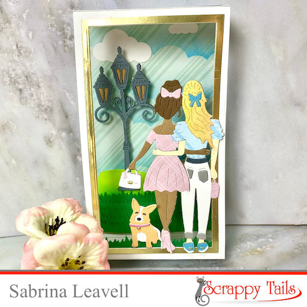 Paper Piecing Custom Friendship Cards – Scrappy Tails Crafts