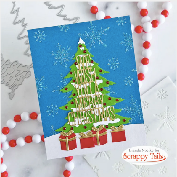Merry Christmas Tree – Scrappy Tails Crafts