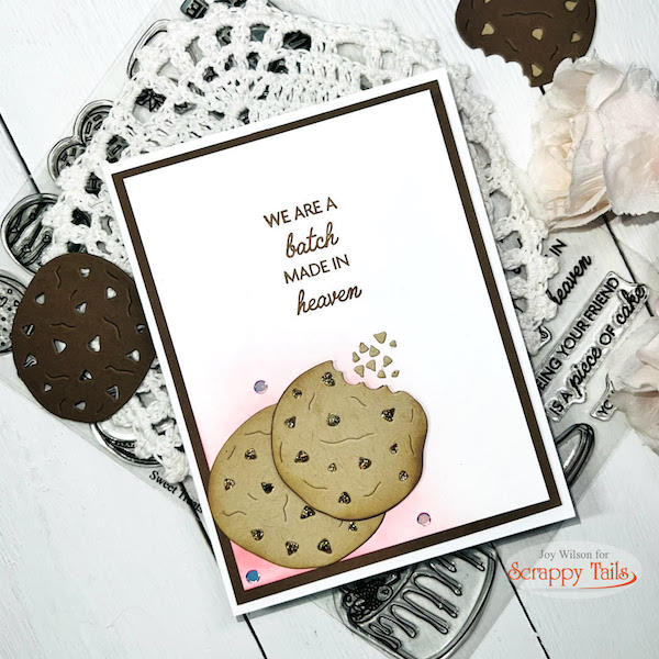 Clean and Simple Cookie Card – Scrappy Tails Crafts