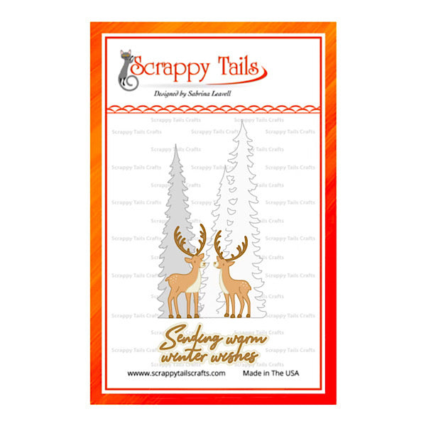 Winterscape & A7 Trifold Pop Up Card Base Metal Craft Die Bundle ...