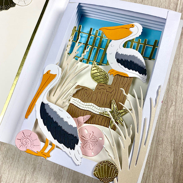 Layering Pelicans Craft Metal Die Set – Scrappy Tails Crafts