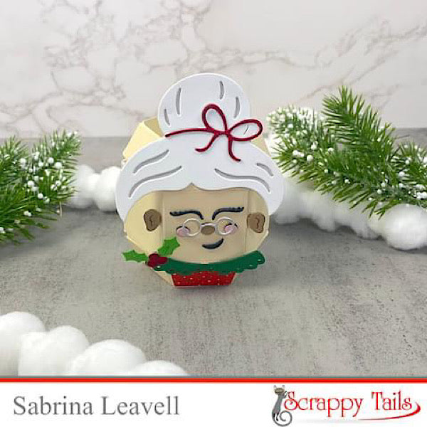 Santa & Mrs Claus Add-On Die for Pumpkin Pop Up – Scrappy Tails Crafts