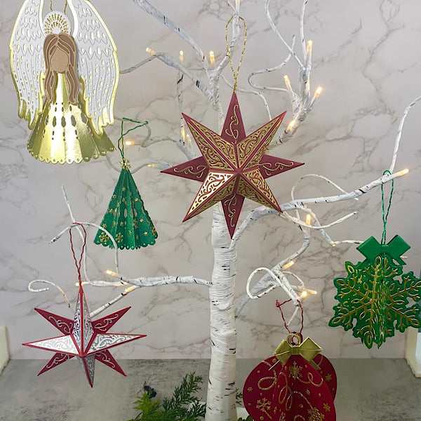 3D Northstar Ornament Craft Die – Scrappy Tails Crafts