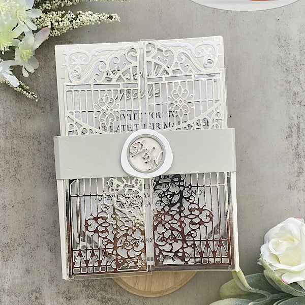 Elegant Garden Gate Trifold Add-On For Metal Craft Die – Scrappy Tails ...