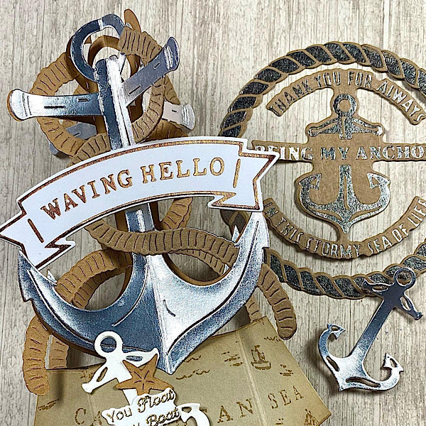 Save 5% Nautical Pop Up Stand Add-On Deluxe Combo – Scrappy Tails Crafts