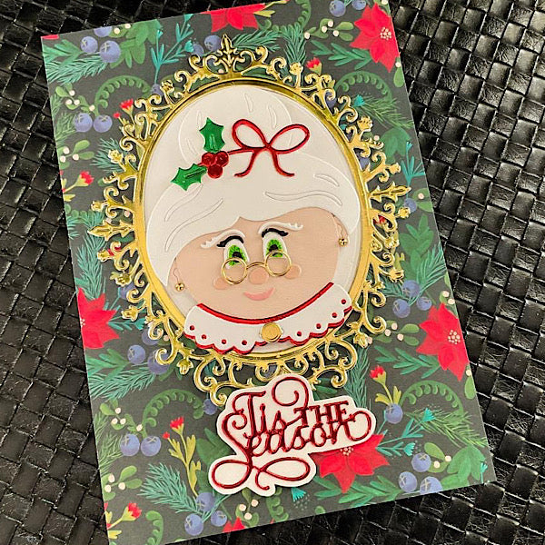 Santa & Mrs Claus Add-On Die for Pumpkin Pop Up – Scrappy Tails Crafts