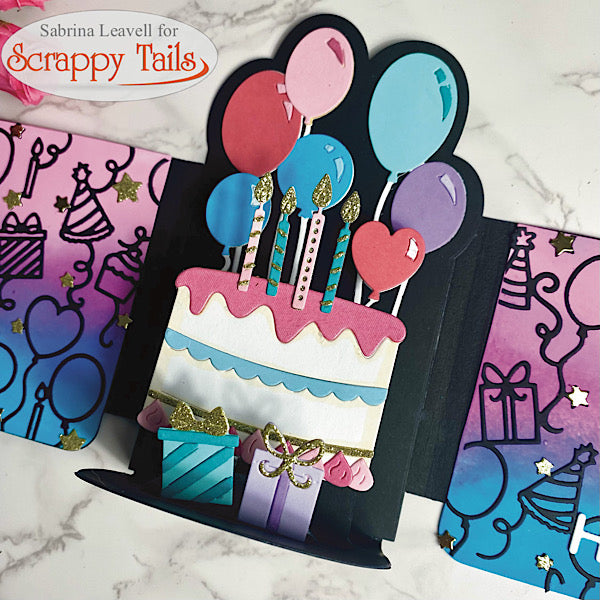 Tiered Birthday Cake Metal Craft Die – Scrappy Tails Crafts