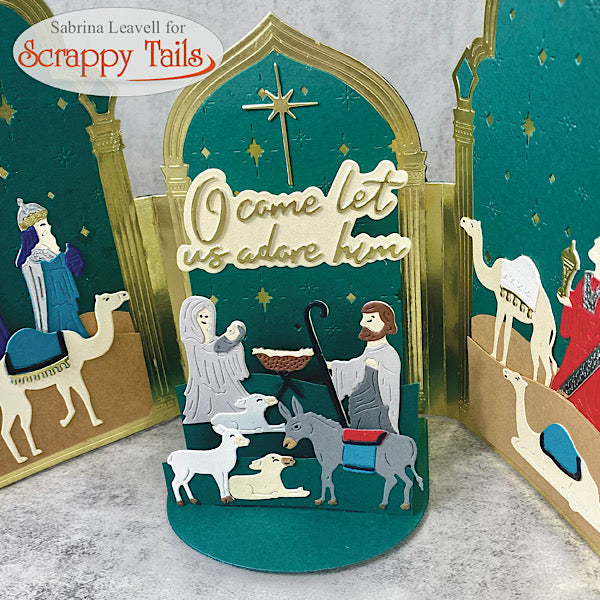 Nativity Camel Metal Craft Die – Scrappy Tails Crafts