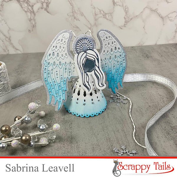 3D Delicate Angel Ornament Craft Die – Scrappy Tails Crafts