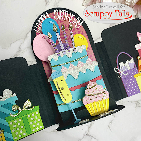 Tiered Birthday Cake Metal Craft Die – Scrappy Tails Crafts
