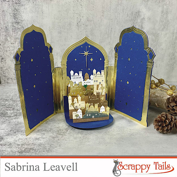 Nativity City of Bethlehem Metal Craft Die – Scrappy Tails Crafts