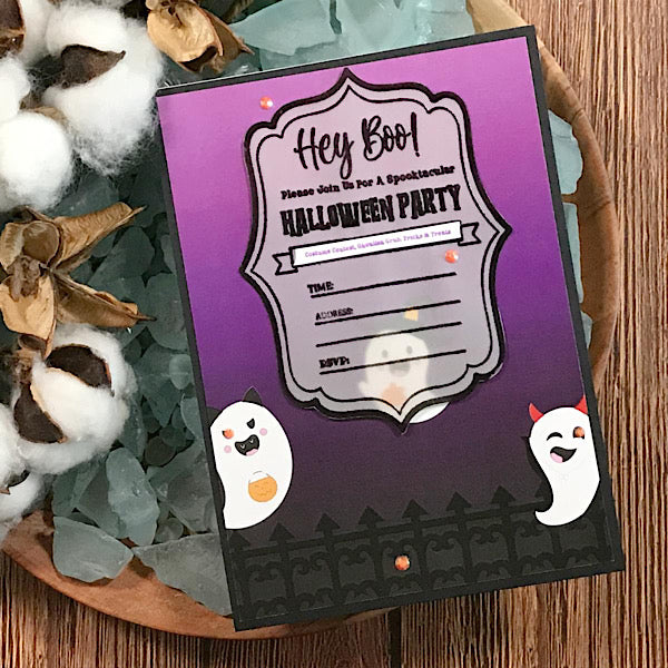 Cute Halloween Party Card Kit – Scrappy Tails Crafts
