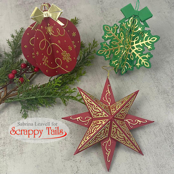 Christmas Ornament Bundle – Scrappy Tails Crafts