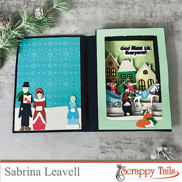 Christmas Carol - Tiny Tim Add-On Metal Craft Die – Scrappy Tails Crafts