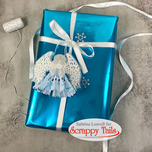3D Delicate Angel Ornament Craft Die – Scrappy Tails Crafts