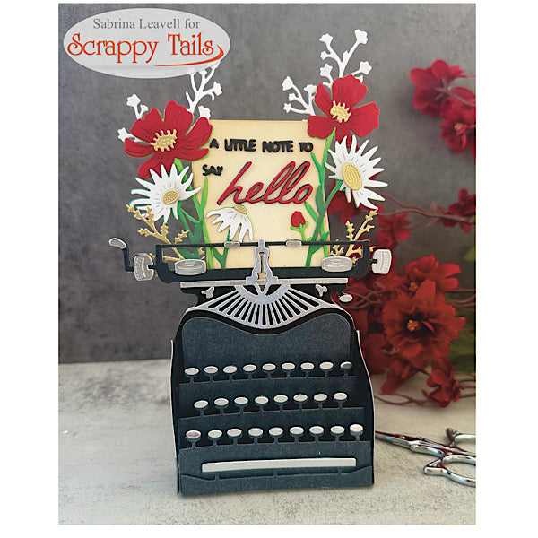 A7 Pop Up Typewriter – Scrappy Tails Crafts