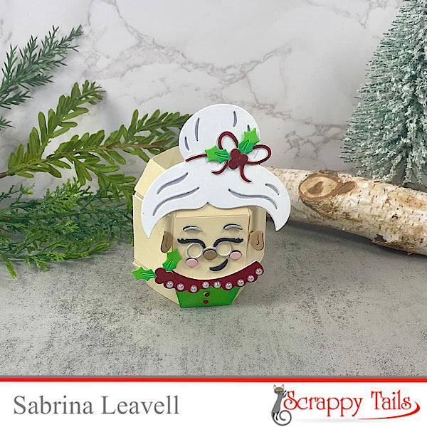 Santa & Mrs Claus Add-On Die for Pumpkin Pop Up – Scrappy Tails Crafts