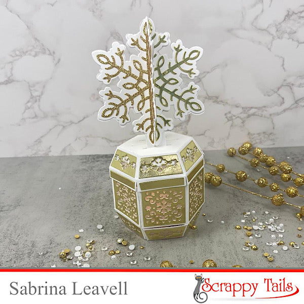 Flat Two Layer Snowflake Ornament Craft Die – Scrappy Tails Crafts