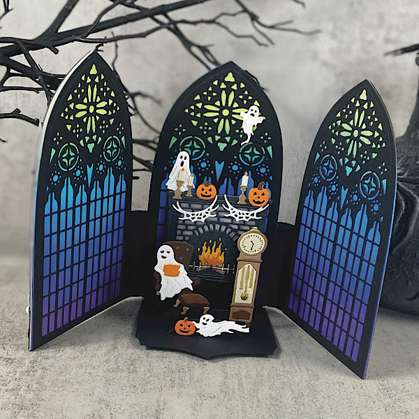 Cathedral Window Trifold Add-On Metal Craft Die – Scrappy Tails Crafts