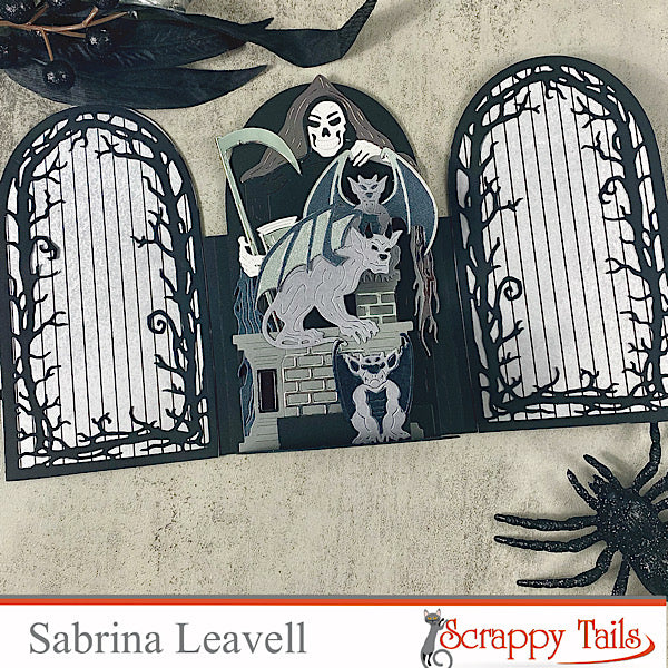 Gargoyle Wall Metal Craft Die – Scrappy Tails Crafts