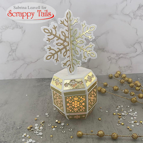 Flat Two Layer Snowflake Ornament Craft Die – Scrappy Tails Crafts