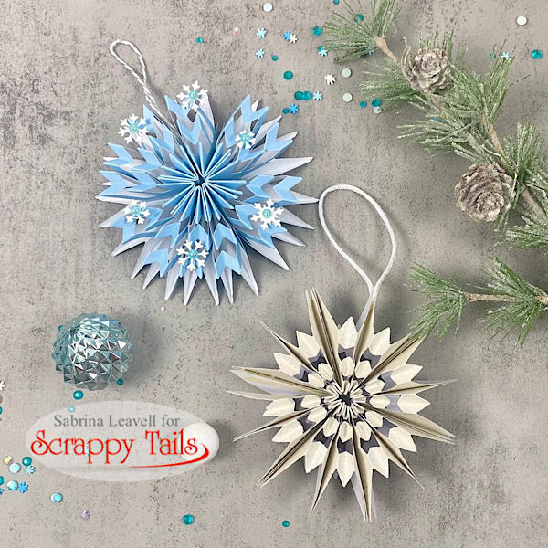 3D Pointy Snowflake Ornament Craft Die – Scrappy Tails Crafts