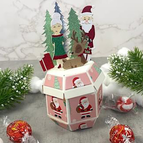 Santa & Mrs Claus Add-On Die for Pumpkin Pop Up – Scrappy Tails Crafts