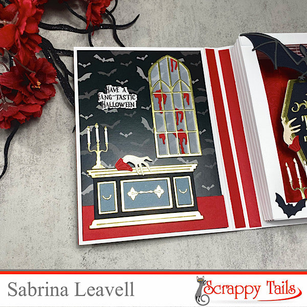 Dracula’s Lair Metal Craft Die – Scrappy Tails Crafts