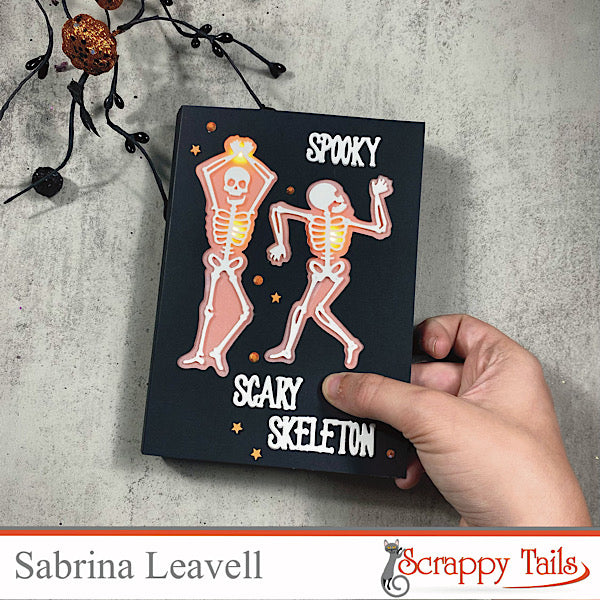 Dancing Skeletons Metal Craft Die – Scrappy Tails Crafts