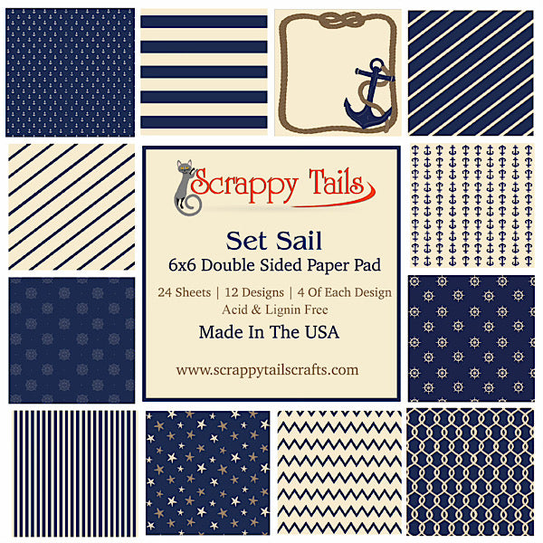 Set Sail Card Kit (Sold Out) – Scrappy Tails Crafts