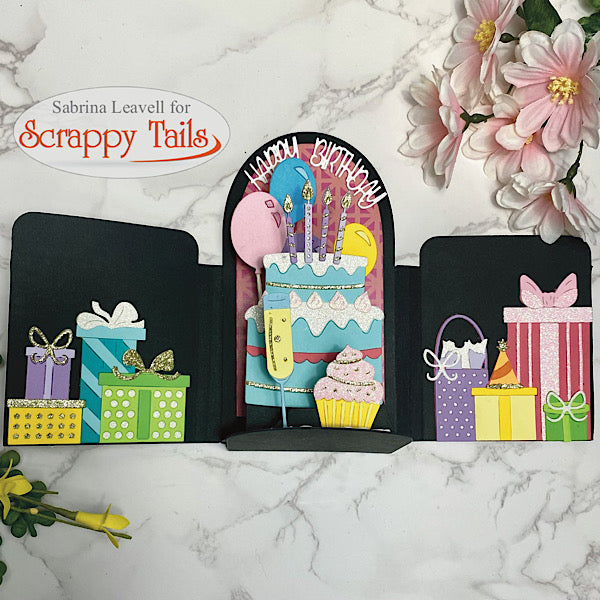 Tiered Birthday Cake Metal Craft Die – Scrappy Tails Crafts