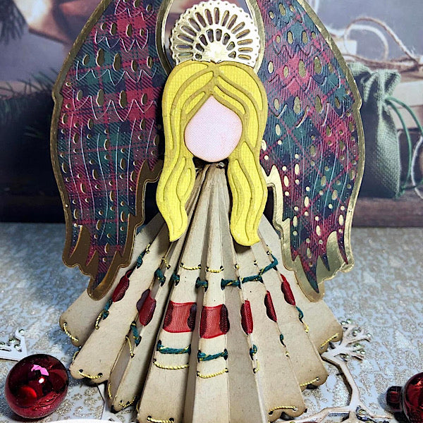 3D Delicate Angel Ornament Craft Die – Scrappy Tails Crafts