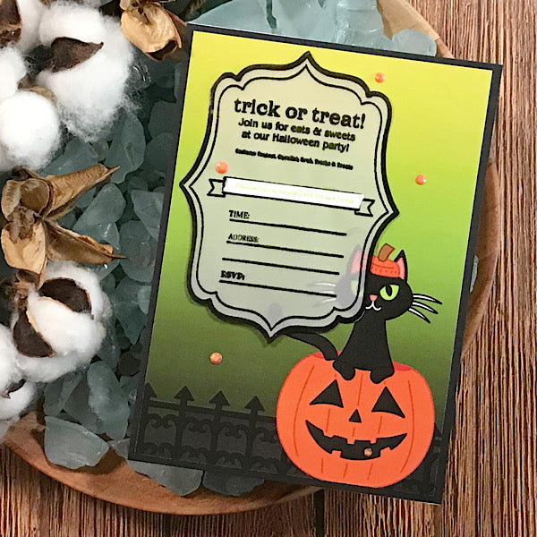 Cute Halloween Party Card Kit – Scrappy Tails Crafts