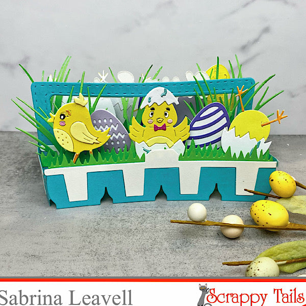 Slimline Easter Egg Carton Pop Up Card Metal Craft Die – Scrappy Tails ...