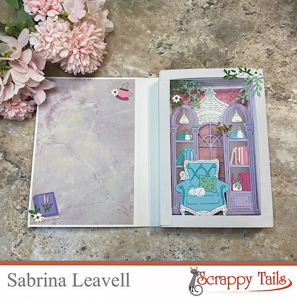 A7 Library Window Pop Up Card Metal Craft Die – Scrappy Tails Crafts