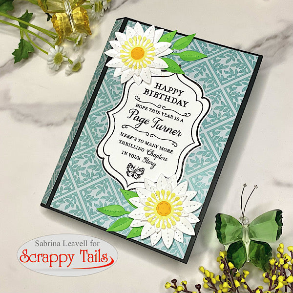 Stitched Daisy Blooms Metal Craft Die – Scrappy Tails Crafts