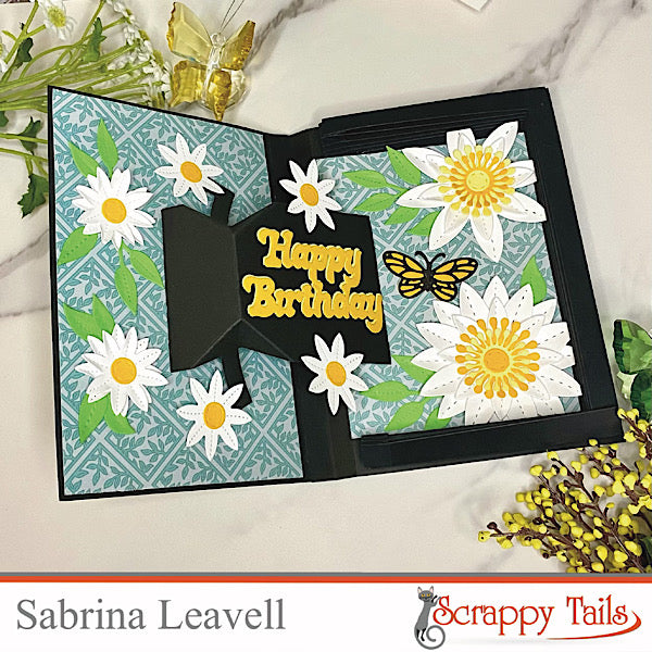 Stitched Daisy Blooms Metal Craft Die – Scrappy Tails Crafts