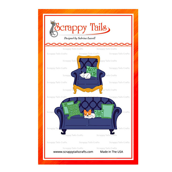 Library Window Pop Up Card & Furniture Bundle – Scrappy Tails Crafts