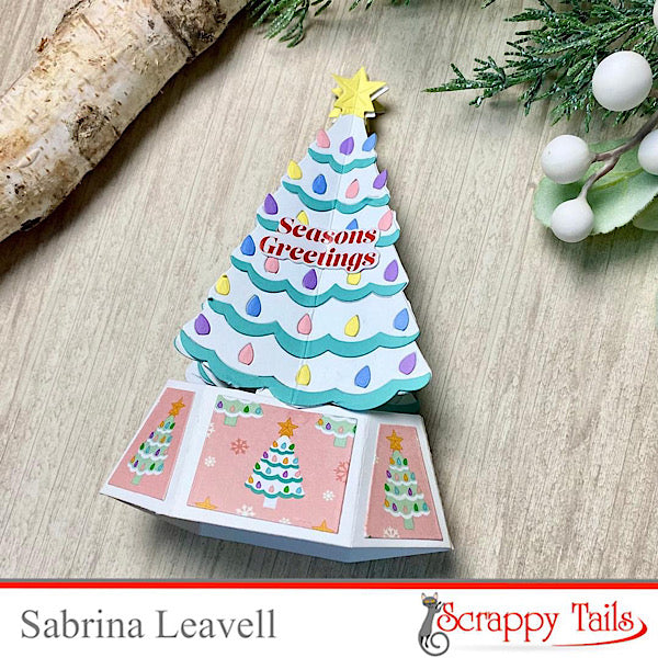 A7 Retro Christmas Tree Metal Craft Die – Scrappy Tails Crafts