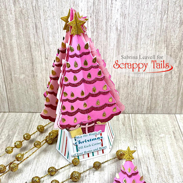 A7 Retro Christmas Tree Metal Craft Die – Scrappy Tails Crafts