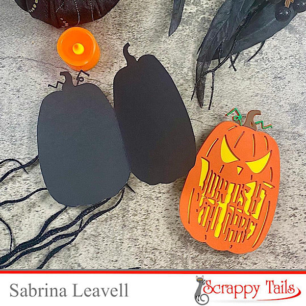 A2 Jack O’Lantern Pumpkin Metal Craft Die – Scrappy Tails Crafts