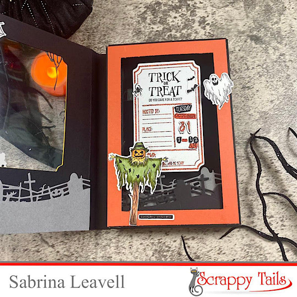 Scary Halloween Party Card Kit – Scrappy Tails Crafts