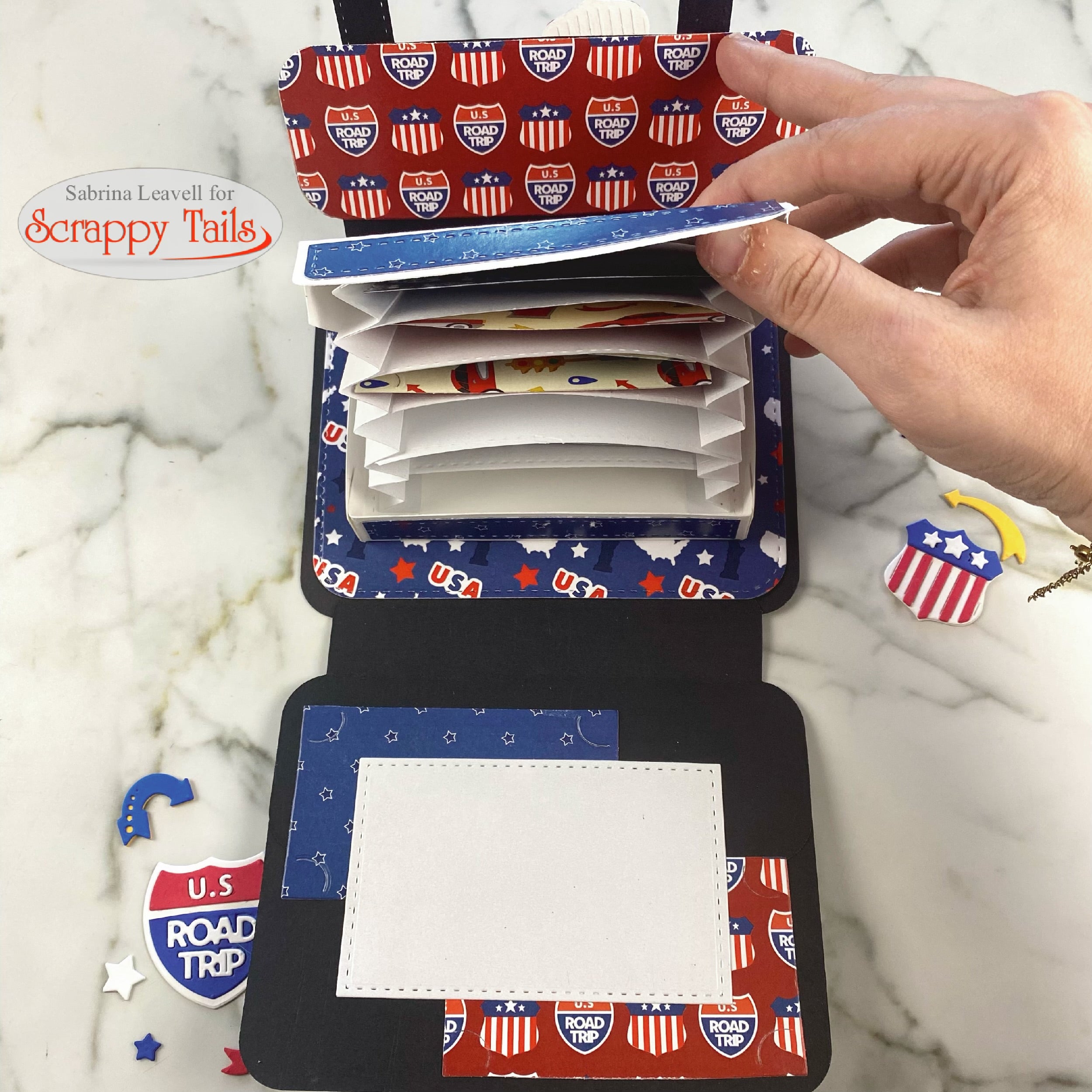 A7 Suitcase Pop Up Card Metal Craft Die – Scrappy Tails Crafts