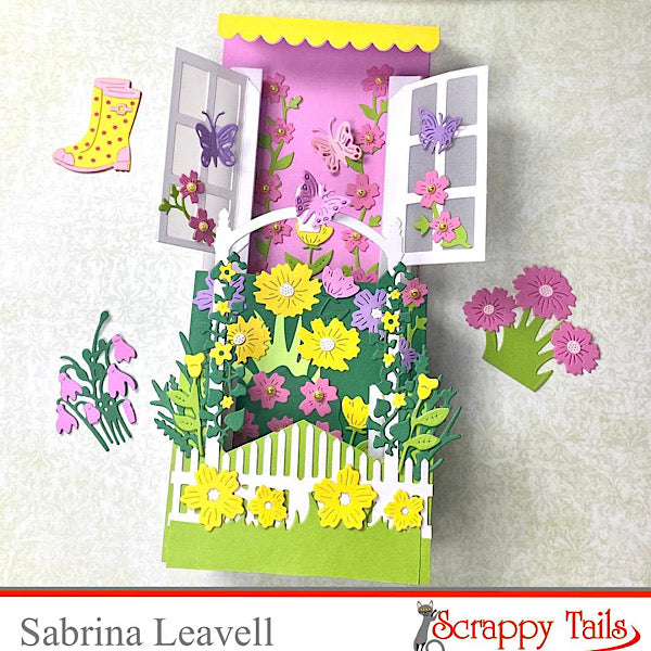 Garden Gate Die – Scrappy Tails Crafts