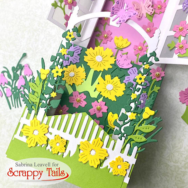 Garden Gate Die – Scrappy Tails Crafts