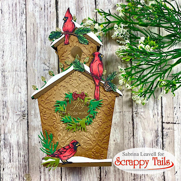 A7 Bird House Pop Up Card Craft Metal Die Set – Scrappy Tails Crafts
