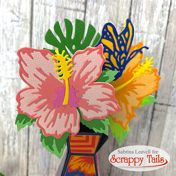 Layered Hibiscus Metal Craft Die – Scrappy Tails Crafts